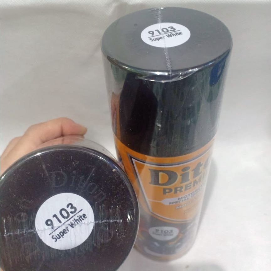 Jual DITON Premium Pilok Pilox Cat Semprot - 9103 Super White / Putih ...