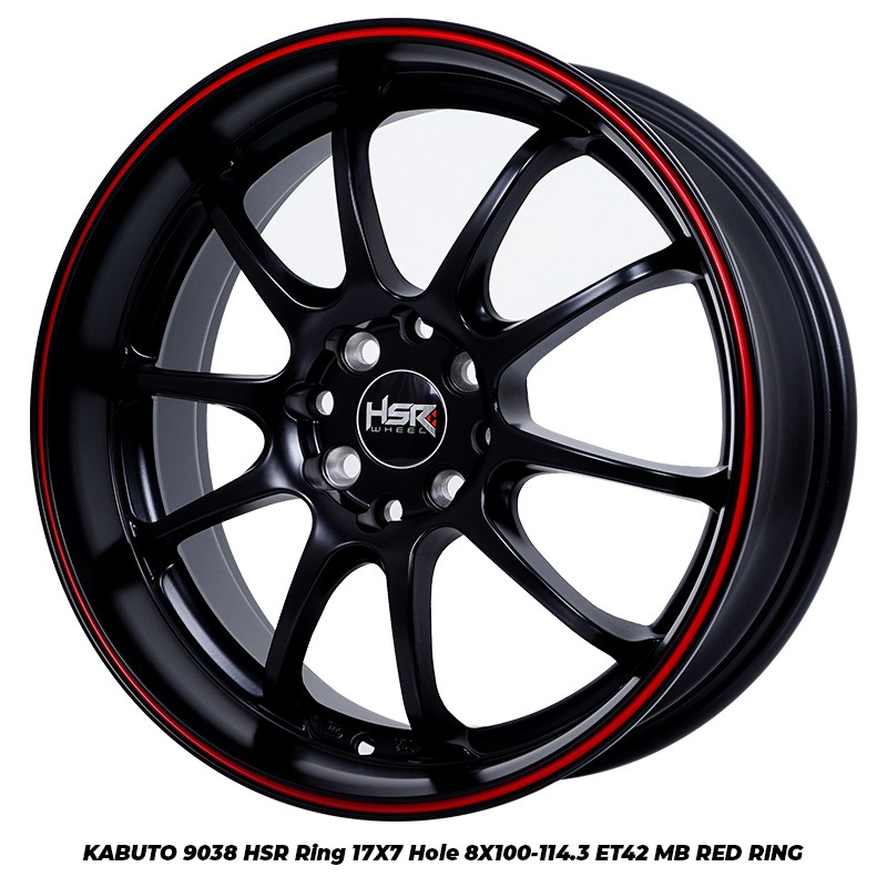 Jual Velg Mobil Jazz Ring 17 HSR KABUTO 9038 Yaris Mobilio City Livina Xenia | Shopee Indonesia