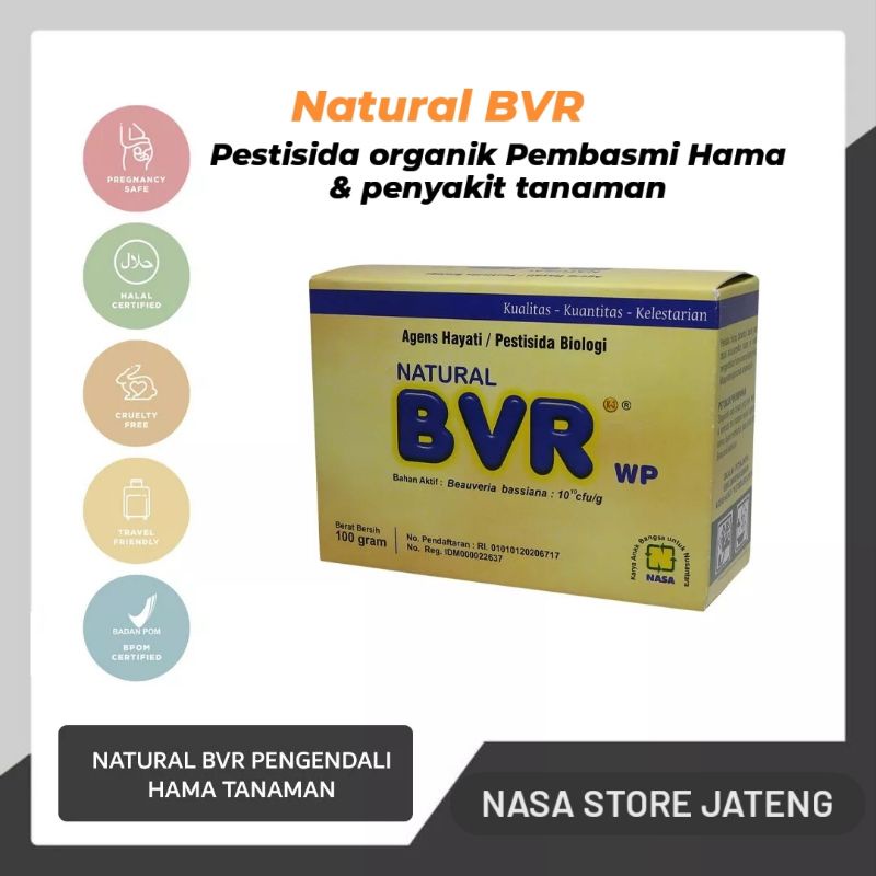 Jual Pestisida Organik BVR NASA Pembasmi Hama Penyakit Tanaman Ampuh ...