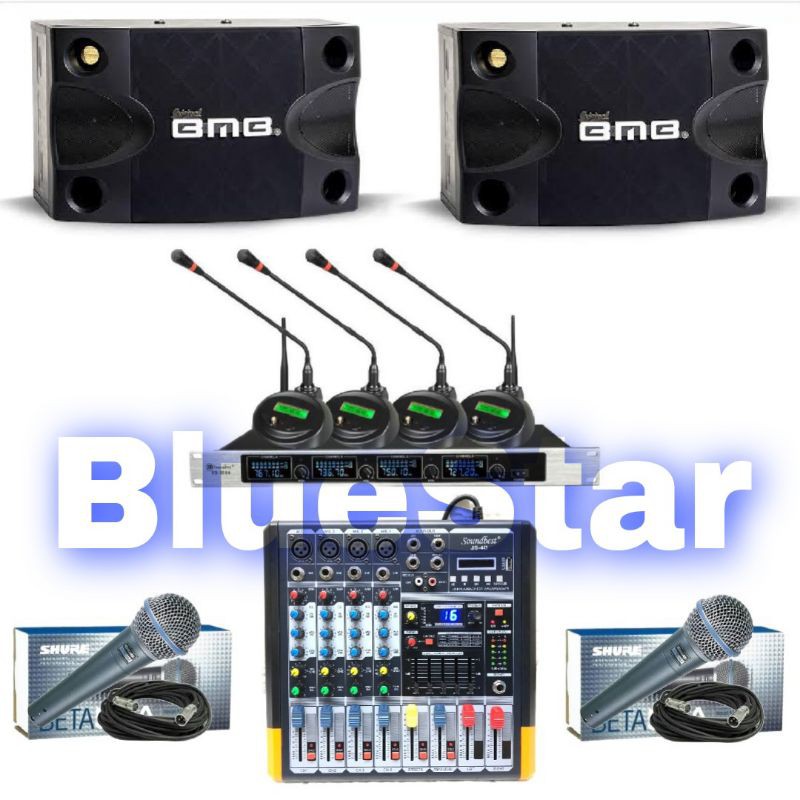 Jual Paket Soundsystem Soundbest - BMB CS 252 V Original 8 inch - 4 Mic ...