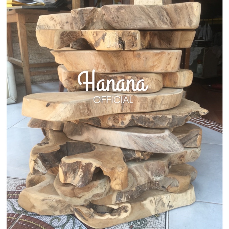 Jual GROSIR BAHAN MEJA AKAR JATI BINTANGAN MURAH MENTAHAN DIAMETER 35 ...