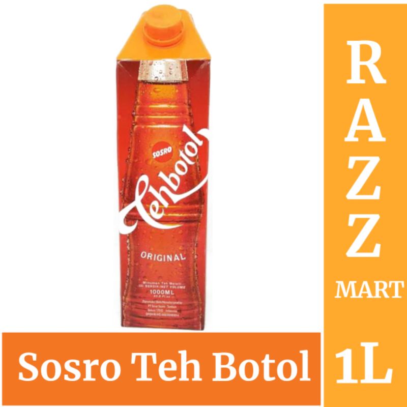 Jual Sosro Teh Botol 1L | Shopee Indonesia