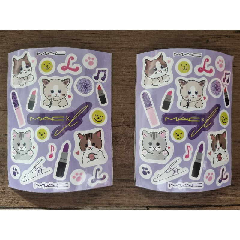 Jual Lisa x MAC Official Sticker | Shopee Indonesia