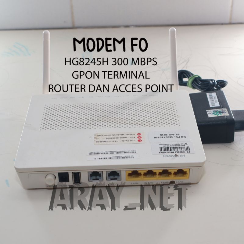 Jual Modem Huawei Hg8245h Antena pendek | Shopee Indonesia