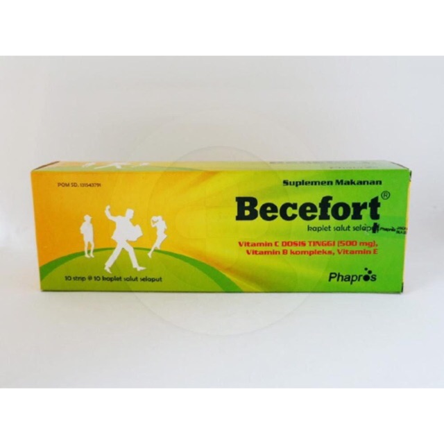 Jual MURAH! READY VITAMIN C 500MG Becefort Multivitamin C 500mg, E & B ...