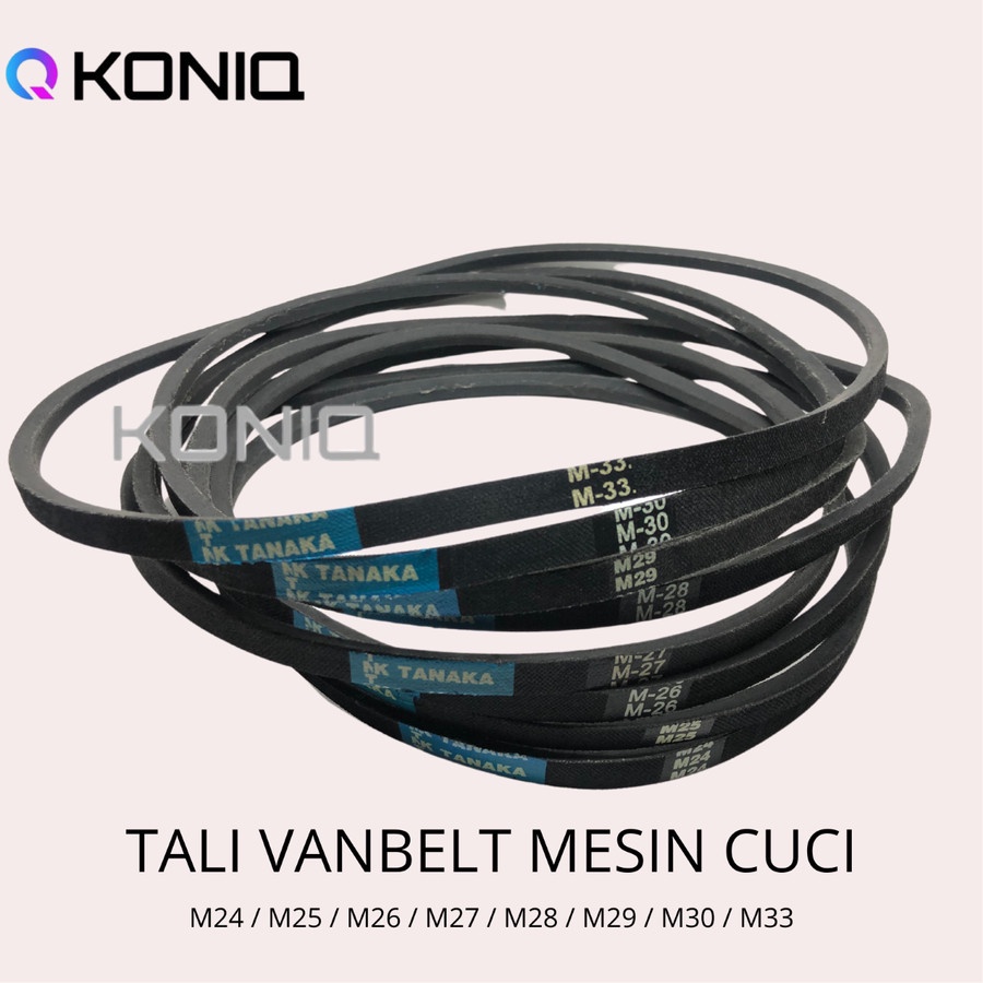 Jual VANBELT MESIN CUCI - SEMUA UKURAN TIPE M / VANBEL / V BELT / FANBEL | Shopee Indonesia
