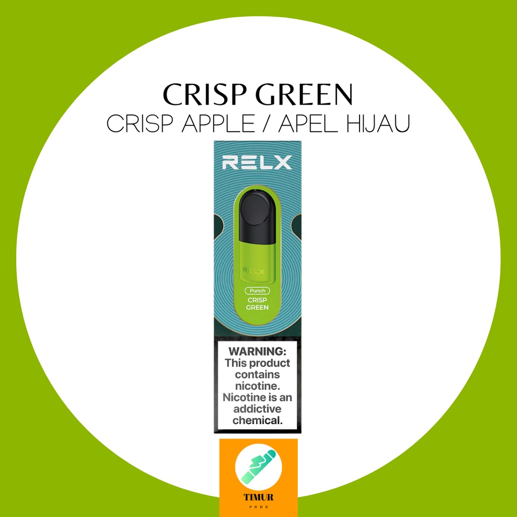 Jual Crisp Green / Crisp Apple - Relx Infinity Pods (for Infinity ...