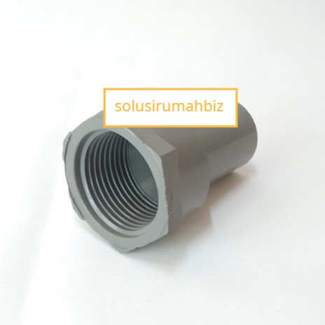 Jual SDD 1 x 3/4 Inch ts Sok Drat Dalam PVC 1x3/4 maspion jaya setara sni | Shopee Indonesia