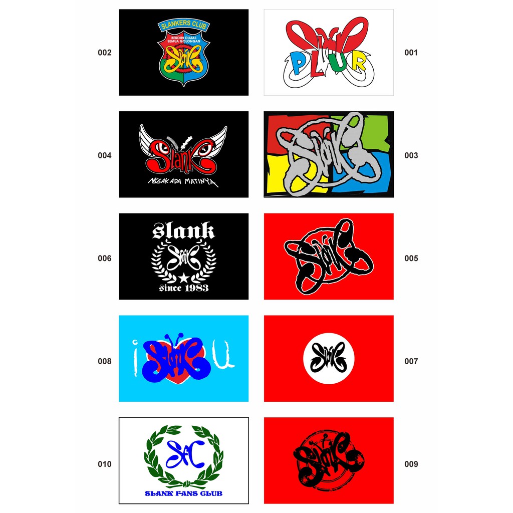 Jual Bendera Slank dan Slankers Original Slanker United, Bendera ...