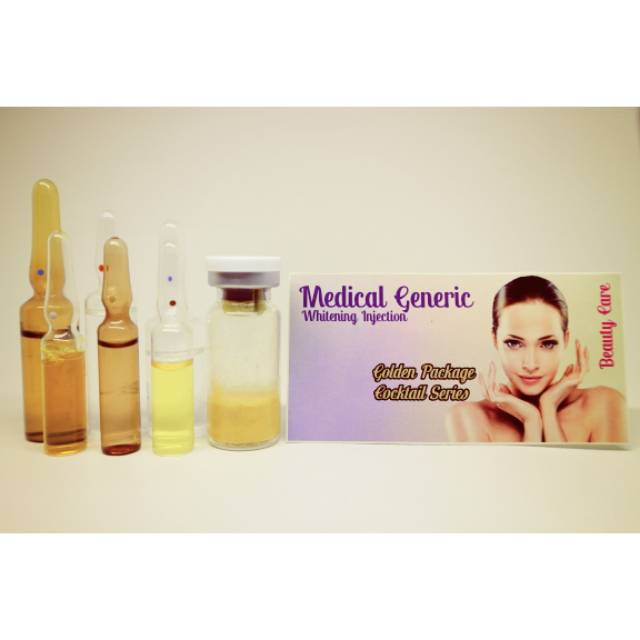 Jual Infus Whitening Coctail Gold Pack ( satuan ) | Shopee Indonesia