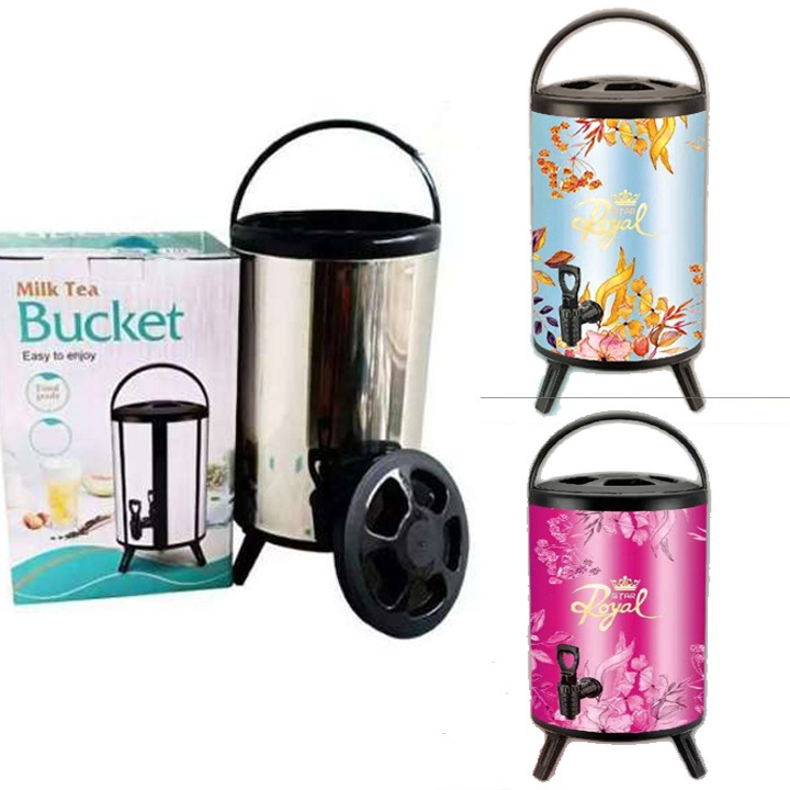 Jual Milk Tea Bucket 10 Liter | Dispenser Stainless Steel | Termos ...