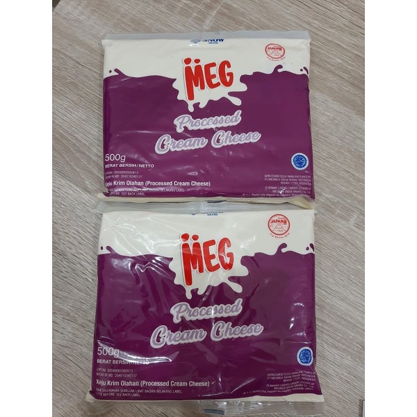 Jual Meg processed cream cheese 500gr | Shopee Indonesia