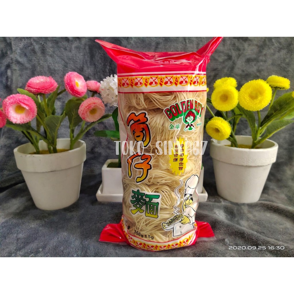 Jual MIE TONG ZI NOODLE GOLDEN BOY BRAND 350 + 5 GRAM | Shopee Indonesia