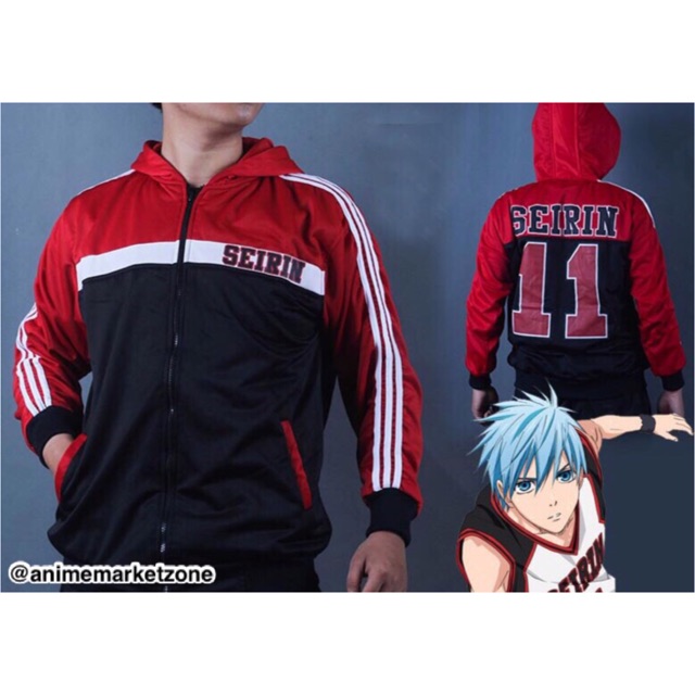 Jual Jaket Anime Kuroko No Basket Sport Cosplay Manga Jaket Seirin 11 ...