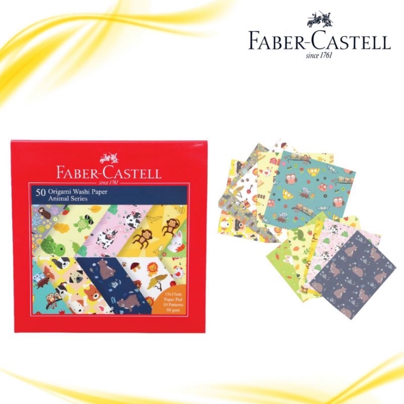 Jual KERTAS LIPAT/KERTAS ORIGAMI FABER CASTEL 15x15 (171515) | Shopee ...