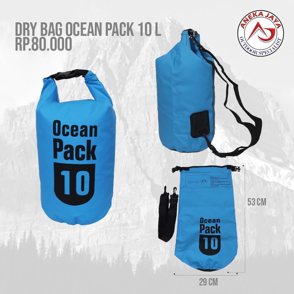 Jual DRY BAG OCEAN PACK 10 LITER | Shopee Indonesia