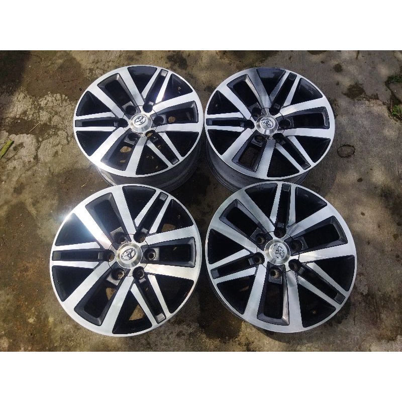 Jual velg fortuner vrz R18 pcd 6x139 original harga satuan. cocok utk ...