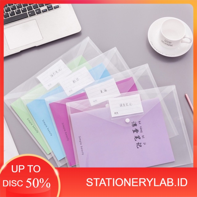 Jual LAB B052 | MAP FILE POLOS PUTIH | UKURAN A4 ) | Shopee Indonesia