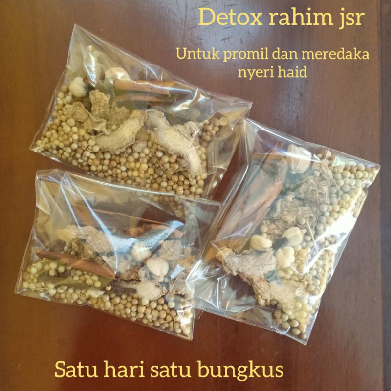 Jual Jamu Herbal 1 sachet JSR Detox Rahim alternatif Promil dr Zaidul ...