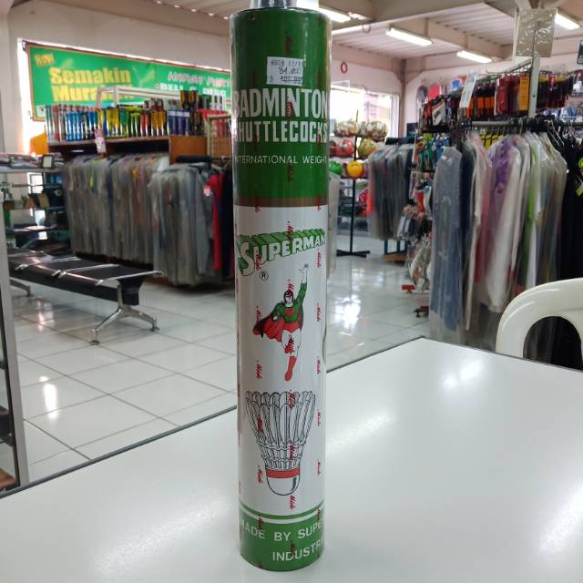 Jual Cock kock kok shuttlecock superman hijau original | Shopee Indonesia
