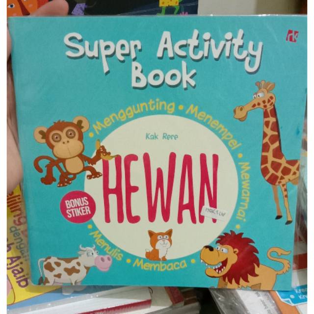 Jual Super Activity Book Menggunting, Menempel, Mewarnai, Menulis dan ...
