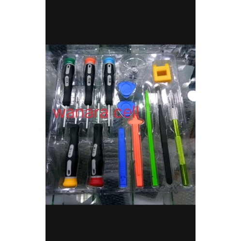Jual alat servis handphone leptop dll obeng lengkap set | Shopee Indonesia