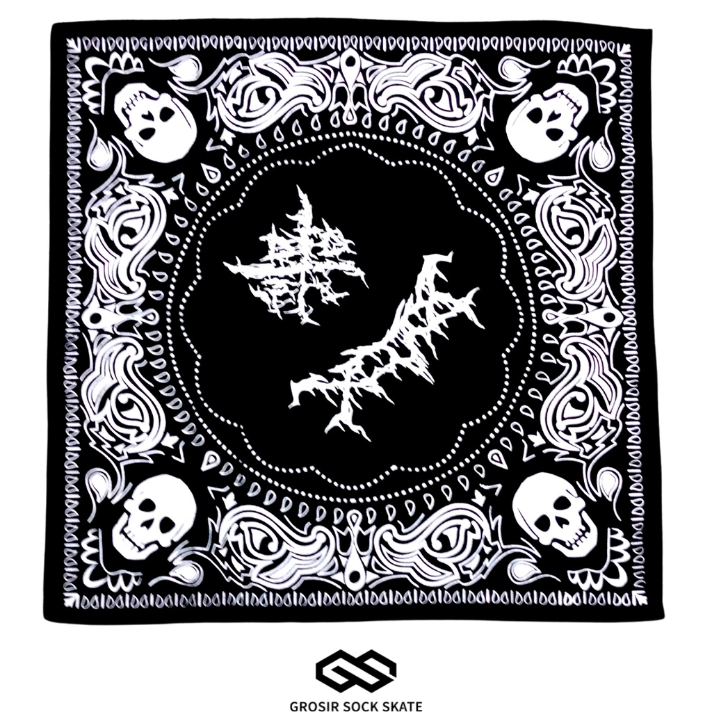 Jual Slayer Bandana Sal Music Bahan Tebal Premium Quality | Shopee ...