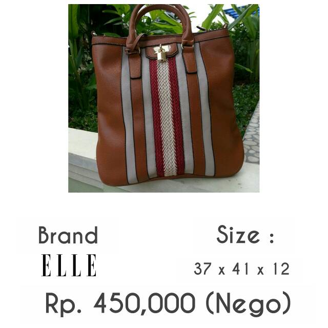 Jual Tas Elle (original) | Shopee Indonesia