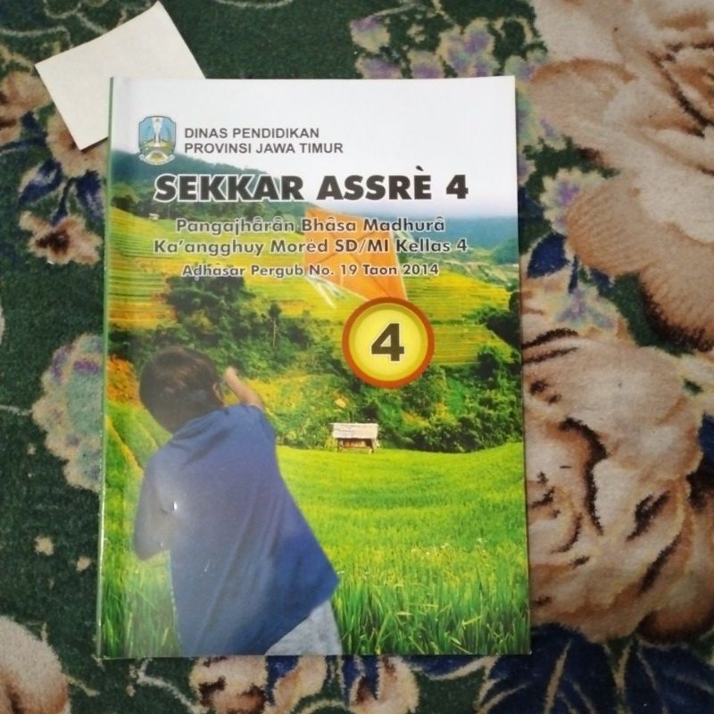 Jual ORIGINAL BUKU SEKKAR ASSRE SEKKAR ANOM BAHASA MADURA KELAS 1 2 3 4 ...