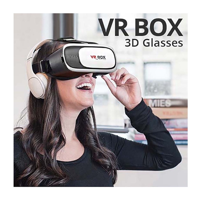 Jual Kacamata 3D / VR Box 3D Glasses / Smartphone Virtual Reality Card Board (Mini) | Shopee ...