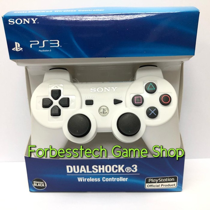 Jual (TERLARIS) Stick Stik Joystick Sony PS3 Wireless Controller OP Warna - Putih | Shopee Indonesia