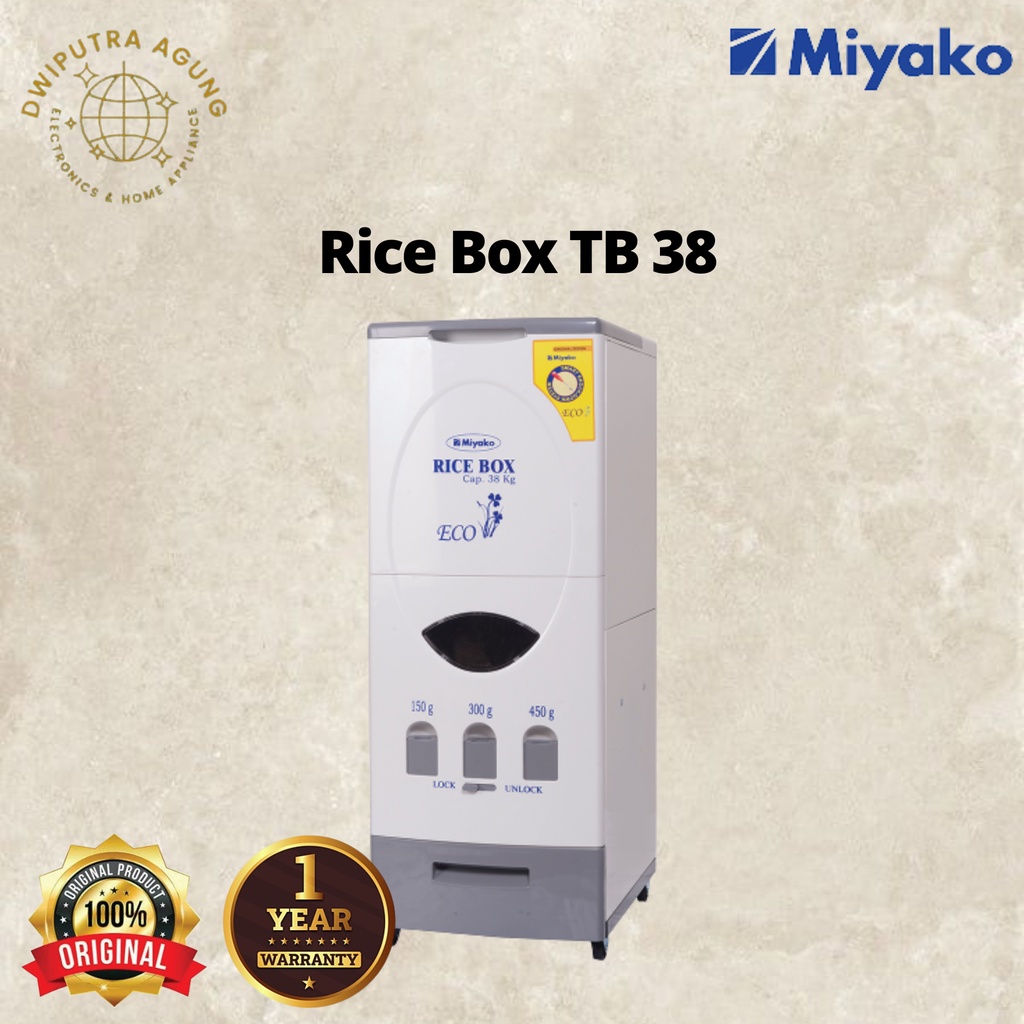 Jual Rice Box Miyako TB38 (Tempat Beras) | Shopee Indonesia