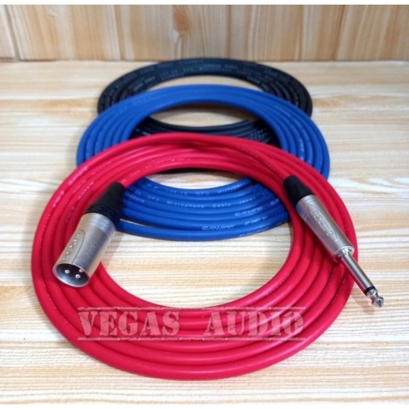 Jual KABEL MIXER TO SPEAKER JACK TS MALE TO JACK XLR MALE 20METER ...