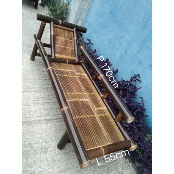Jual bale bambu hitam/Wulung, kursi minimalis, kursi tradisional, kursi ...