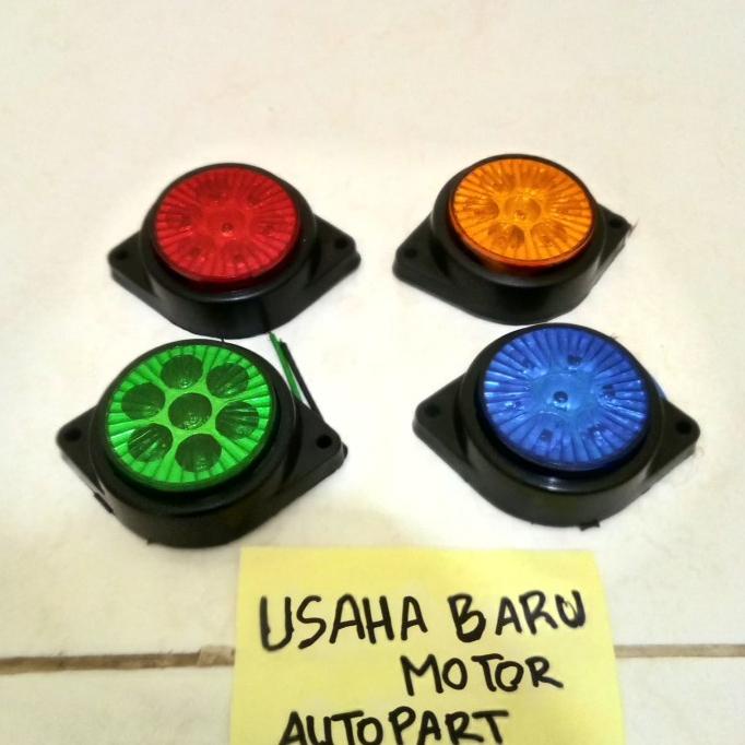 Jual Lampu Led Bak Truk Truck Tangki , Bus , Alat Berat...Bulat ...