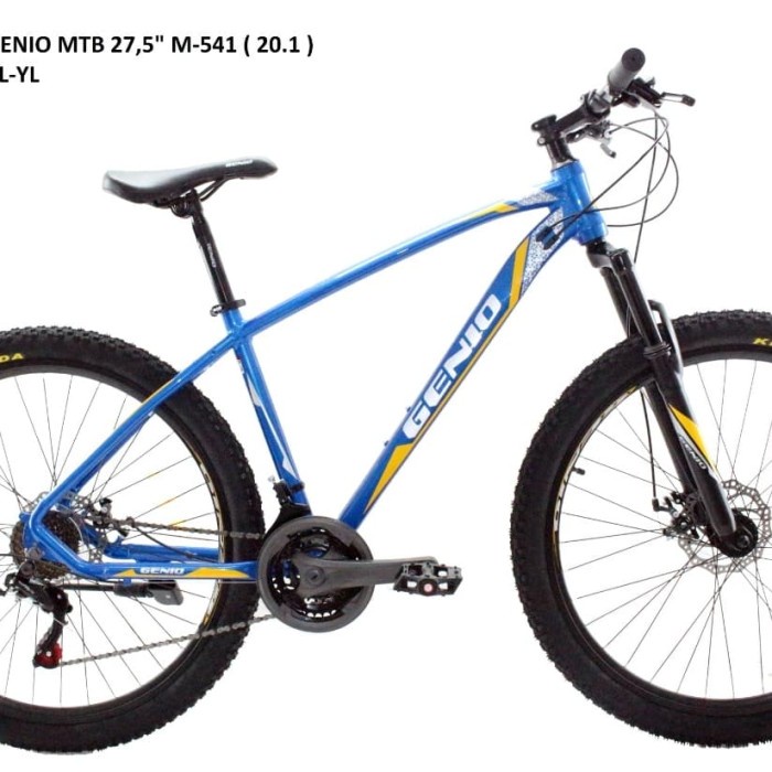 Jual sepeda gunung 27.5 m 541 Genio mtb alloy | Shopee Indonesia
