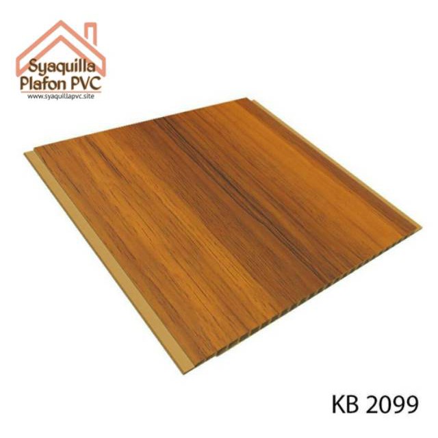 Jual PLAFON PVC. Motif kayu. GOLDEN PLAFON PVC. P:4M L:20cm | Shopee ...