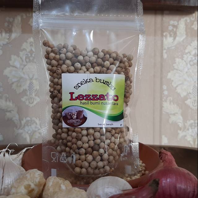 Jual MERICA BULAT / LADA PUTIH 100g | Shopee Indonesia