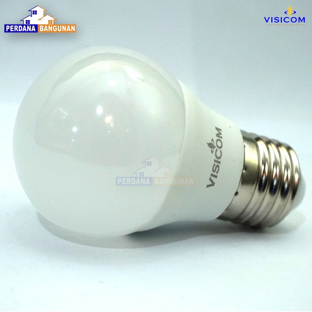 Jual Bohlam LED Visicom 3 Watt 6500K (Cahaya Putih) | Shopee Indonesia