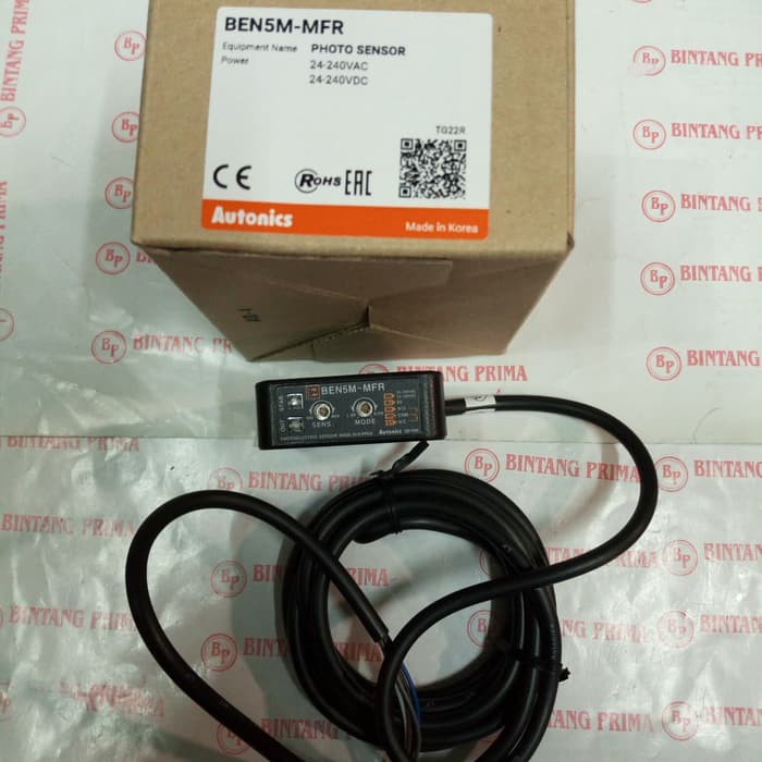 Jual Compact Photo Sensor Sensor RetroReflective Tipe BEN5M-MFR Autonics | Shopee Indonesia