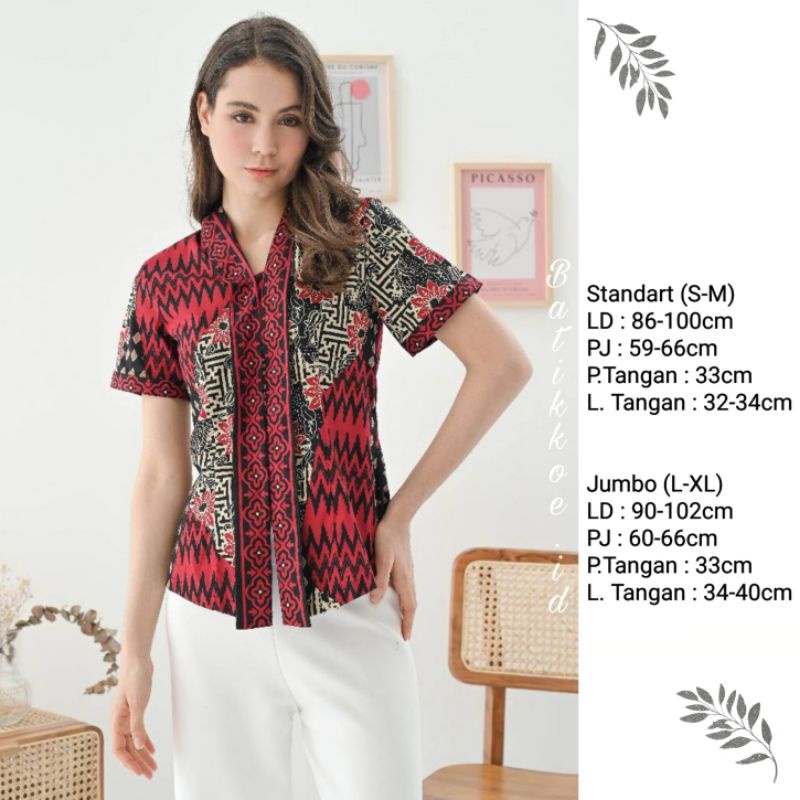 Jual ASB Series - Batik Couple Family/ Seragam Keluarga Red/113 ASB/262 ...