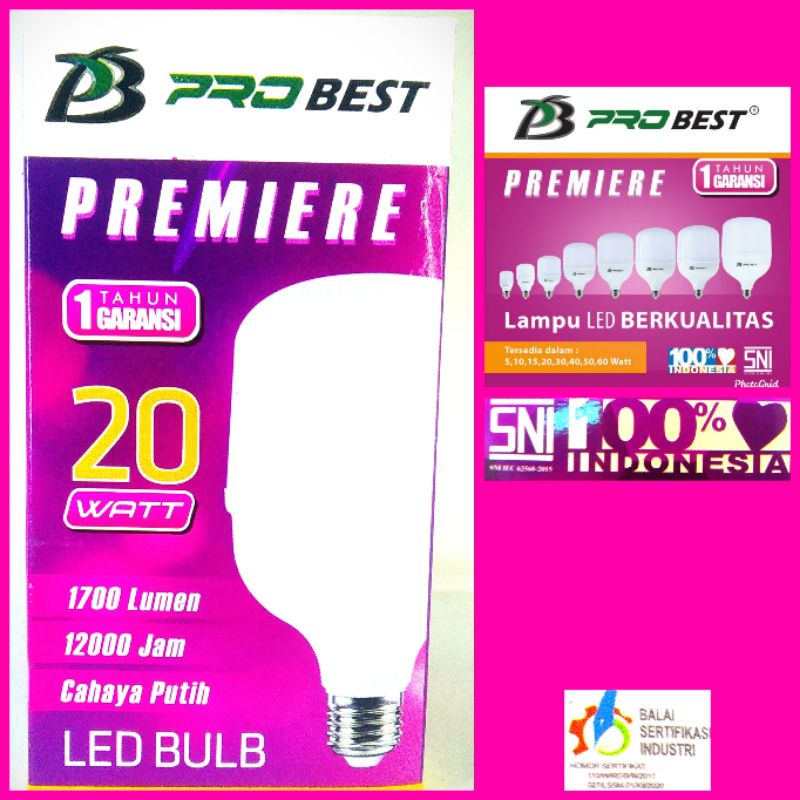 Jual Lampu LED PROBEST PREMIERE 20W | Shopee Indonesia