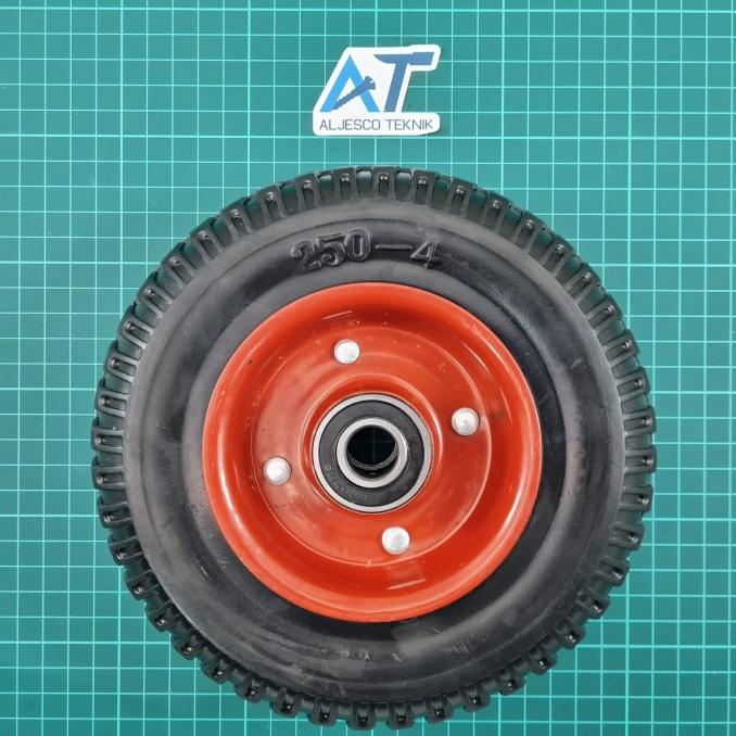 Jual Roda Heavy Duty 8 Inch Karet Kembang Troli - Gerobak | Shopee ...