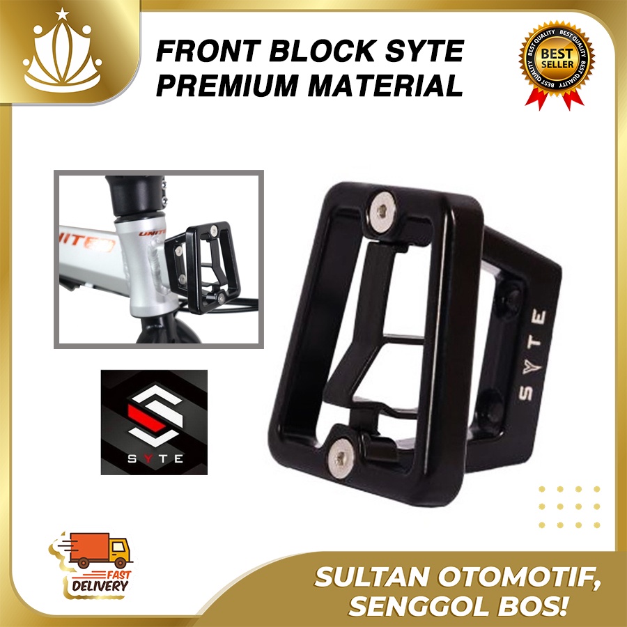 Jual Front Block SYTE Alloy Sepeda Fnhon, Pikes, Dahon, Pacific, United ...