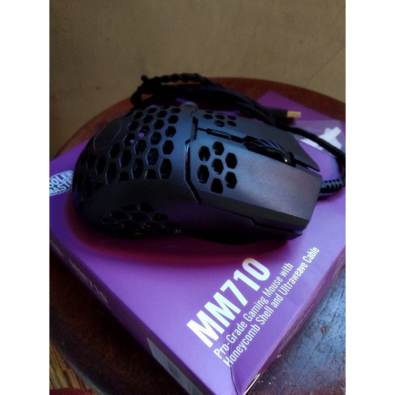 Jual Cooler Master MM710 Hitam - Mouse Gaming [PRELOVED] | Shopee Indonesia