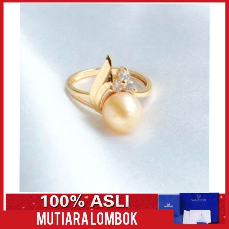 Jual cincin mutiara air laut lombok mutiara asli lombok mutiara lombok cincin mutiara laut ...