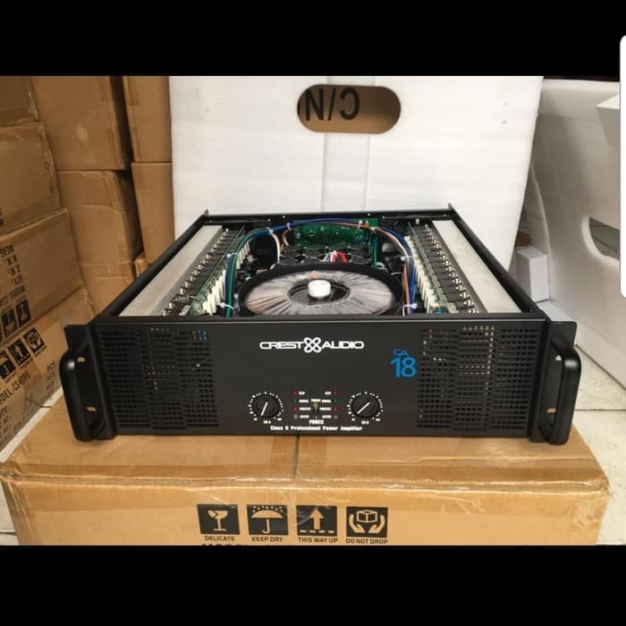 Jual POWER AMPLIFIER CREST AUDIO CA18/CA 18 BODY PANJANG | Shopee Indonesia