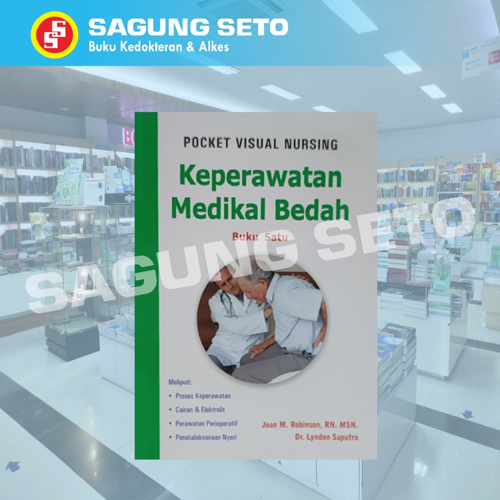 Jual BUKU POCKET VISUAL NURSING KEP MEDIKAL BEDAH BUKU 1 (SATU ...