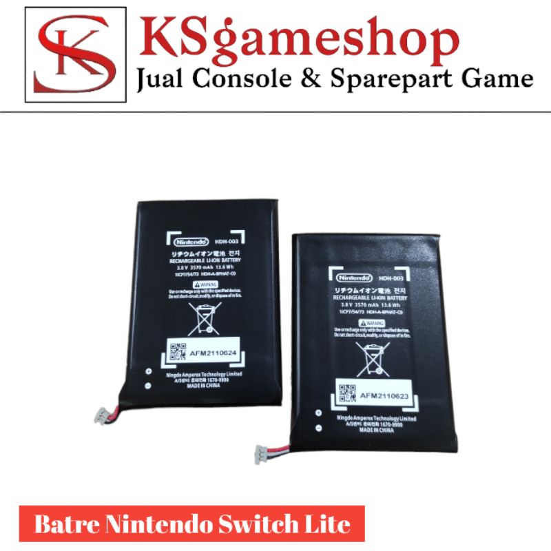 Jual Battery Batre Baterai Nintendo Switch Lite Ori Original | Shopee ...