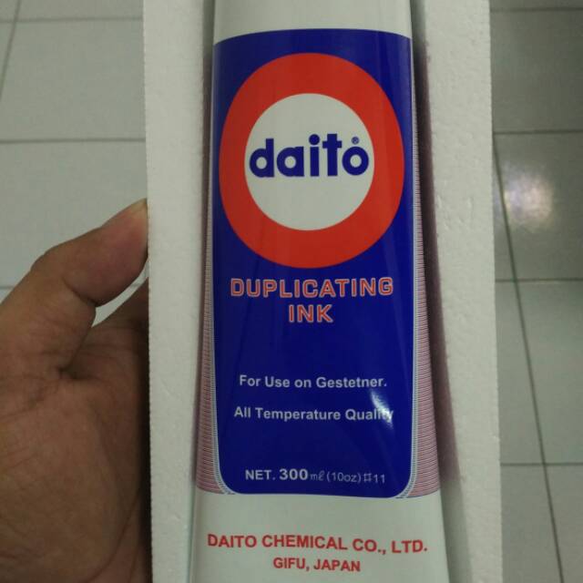 Jual Duplicating Ink DAITO - Tinta Stensil DAITO | Shopee Indonesia